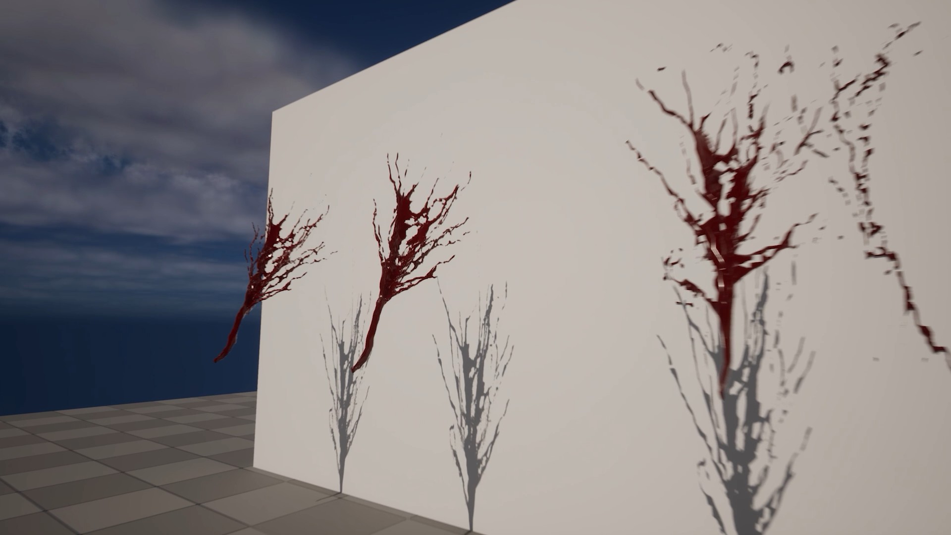 3D Alembic Blood Effects